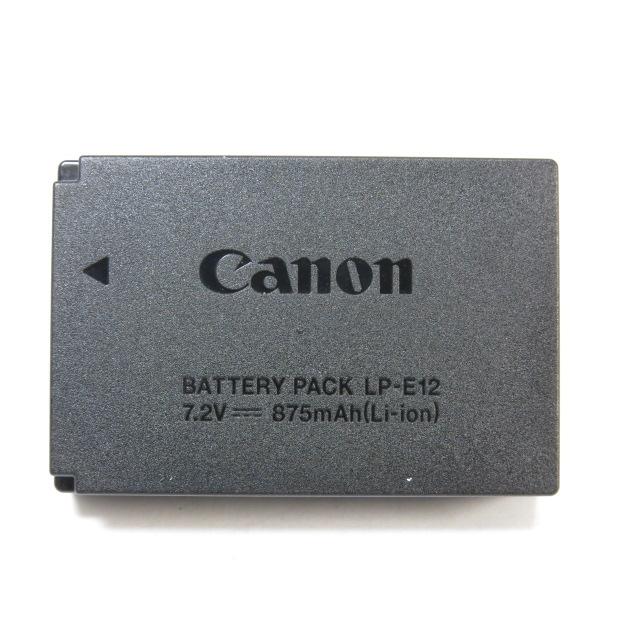 作動確認済・中古品 】Canon LP-E12 バッテリー キャノン [管3345CN] :3345CN:カメラの多成堂 - 通販 - Yahoo!ショッピング