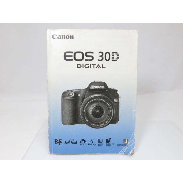 キヤノン 【 中古品 】Canon EOS 30D 使用説明書 [管3985CN] : カメラの多成堂 - 通販 - Yahoo!ショッピング