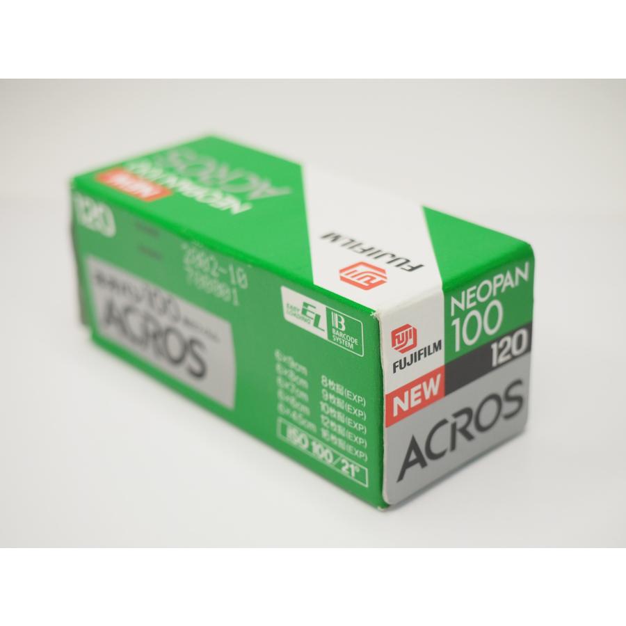 FUJIFILM 【 未開封.期限切れ.ジャンク品 】FUJIFILM NEOPAN 100 120 ACROS モノクロブロニー フイルム ...