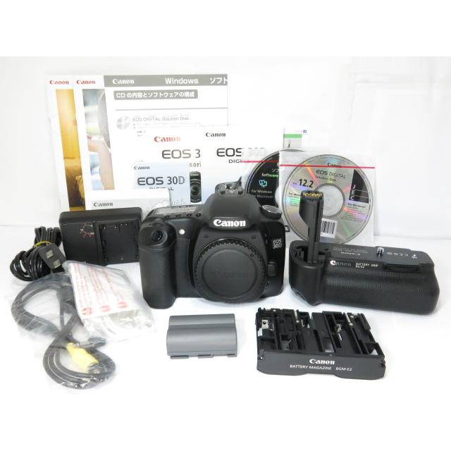 キヤノン Canon EOS 30D ボディー BG-E2 バッテリーグリップ付き [管CN1904] : カメラの多成堂 - 通販 ...