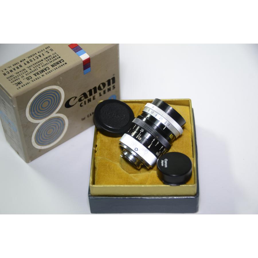 キヤノン 【 中古現状品 】Canon C-8 6.5mm F1.8 キャップ 元箱付 キャノン レンズ [管CN64] : カメラの多成堂 - 通販 - Yahoo!ショッピング
