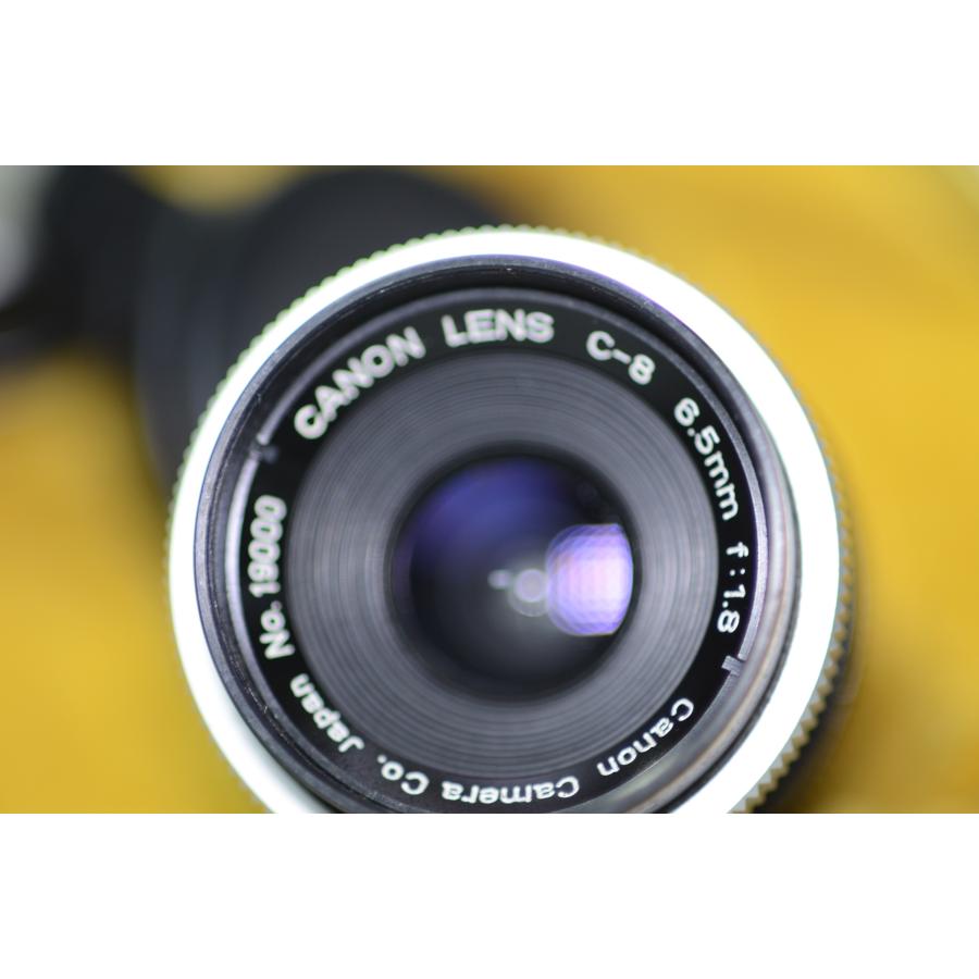 キヤノン 【 中古現状品 】Canon C-8 6.5mm F1.8 キャップ 元箱付 キャノン レンズ [管CN64] : カメラの多成堂 - 通販 - Yahoo!ショッピング