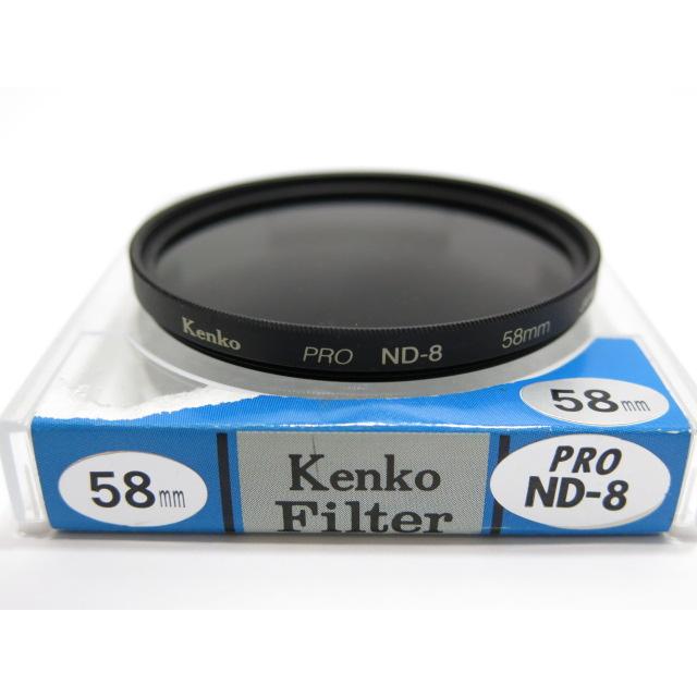 ケンコー 【 中古品 】Kenko PRO ND-8 58mm 高性能 減光フィルター 安心のケース付き [管ET600] : カメラの多成堂 - 通販 - Yahoo!ショッピング