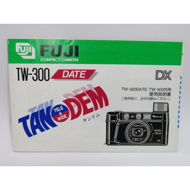 FUJIFILM 【 中古品 】FUJI TW-300 タンデム 使用説明書 [管ET845] : カメラの多成堂 - 通販 - Yahoo ...