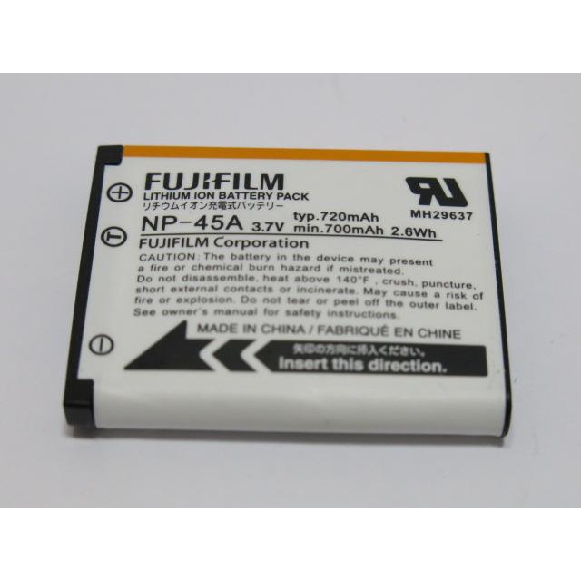 FUJIFILM 【 中古現状品 】FUJIFILM NP-45A 充電式純正バッテリー フジフイルム [管FJ691] : カメラの多成堂 ...