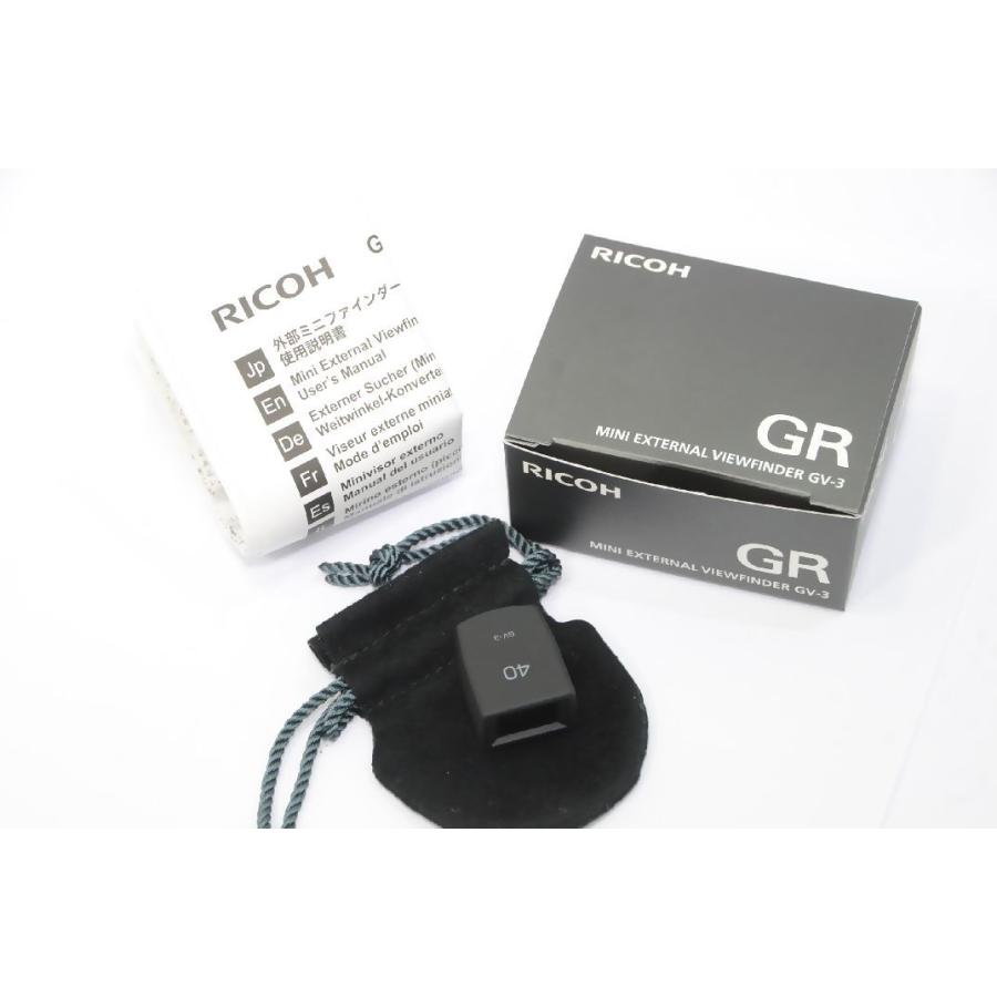 RICOH GR 【 極美品 】RICOH GV-3 外部ミニファインダー リコー ポーチ 取説 元箱付 [GF889] : カメラの多成堂 ...