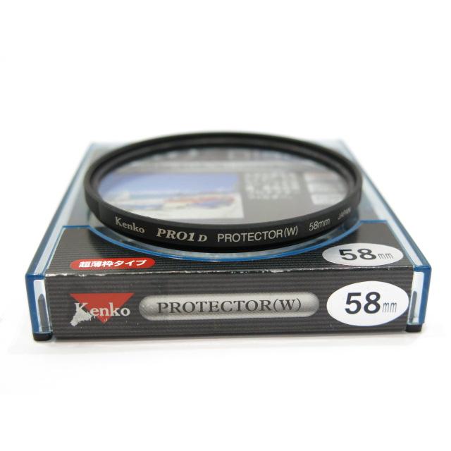 ケンコー 【 中古美品 】Kenko PRO1D PROTECTOR(W) 58mm フィルター 安心のケース入り [管KY496] : カメラの多成堂 - 通販 - Yahoo!ショッピング