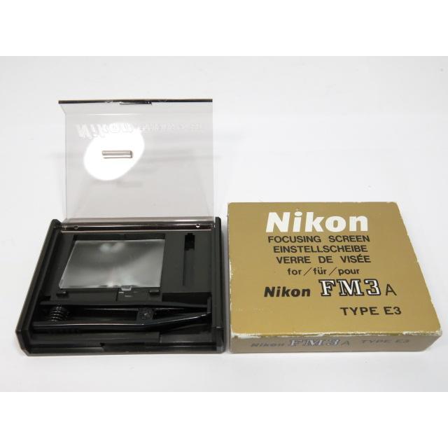 ニコン Nikon FM3A TYPE E3 フォーカシングスクリーン 工具 ケース 元箱付 [管NI143] : カメラの多成堂 - 通販 - Yahoo!ショッピング
