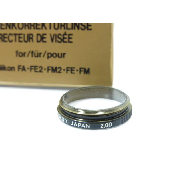 ikon 視度補正-2.0D アイピース FM3A/ NEW FM2/FM2/FA/FE2 アイピースレンズ 元箱付き [管NI3731] : カメラの多成堂 - 通販 - Yahoo!ショッピング