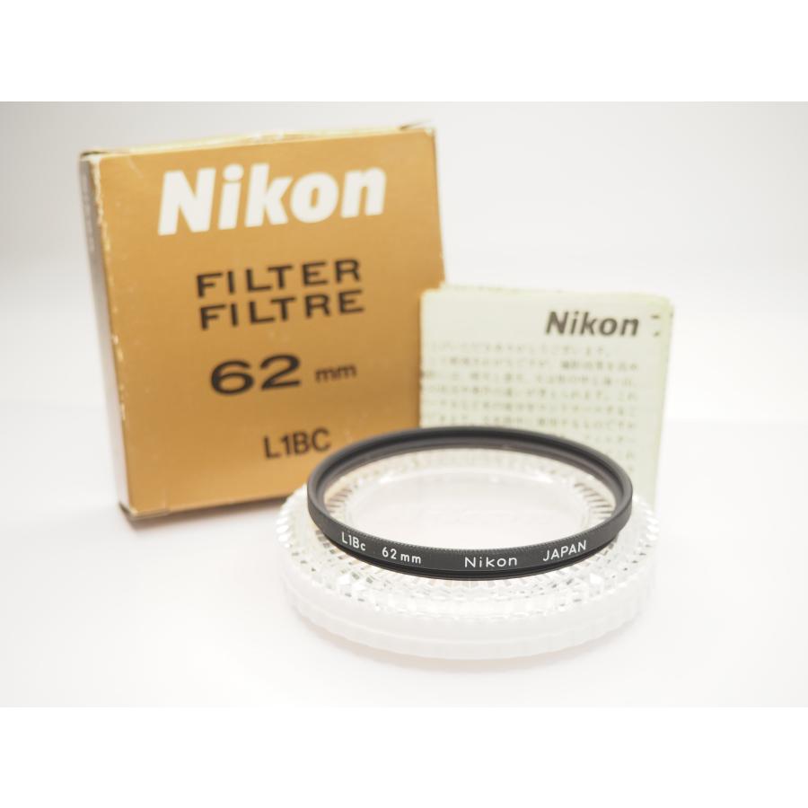 ニコン 【 安心のケース付き 】 Nikon 62mm L1BC フィルター 説明書 元箱付 [管NI5286] : カメラの多成堂 - 通販 - Yahoo!ショッピング