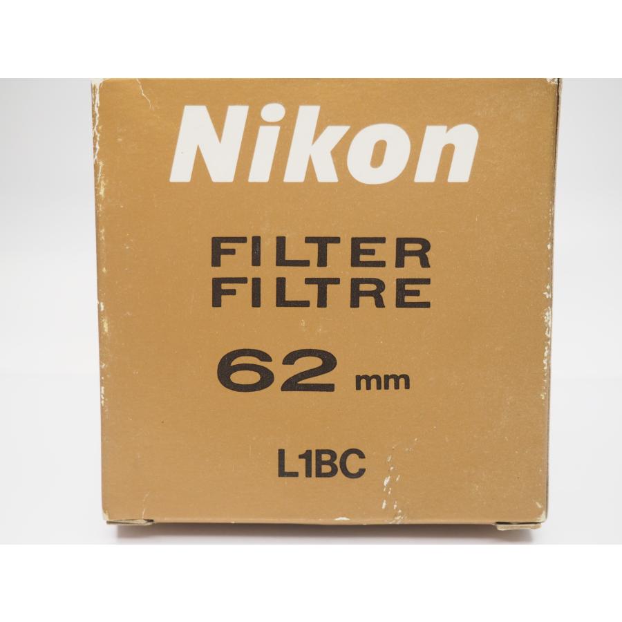 ニコン 【 安心のケース付き 】 Nikon 62mm L1BC フィルター 説明書 元箱付 [管NI5286] : カメラの多成堂 - 通販 - Yahoo!ショッピング