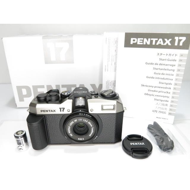 極美品 】PENTAX 17 ボディー ダークシルバー フイルムカメラ ペンタックス [管PX4951] : px4951 : カメラの多成堂 - 通販 - Yahoo!ショッピング