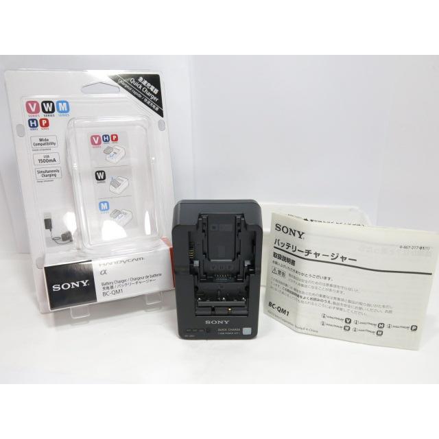 SONY 【 美品 】SONY BC-QM1 バッテリーチャージャー 元箱付き ソニー [管SO760] : カメラの多成堂 - 通販 ...