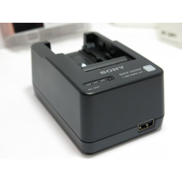 SONY 【 美品 】SONY BC-QM1 バッテリーチャージャー 元箱付き ソニー [管SO760] : カメラの多成堂 - 通販 ...