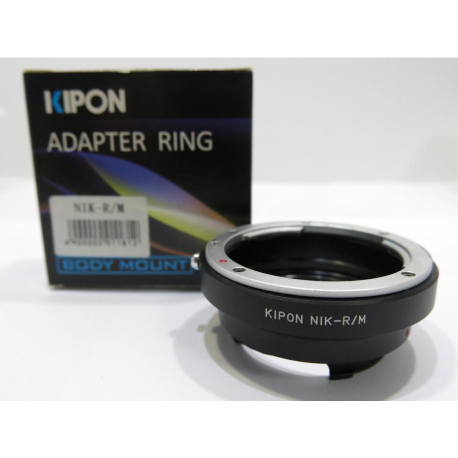 中古品 】KIPON ADAPTER RING BODY MOUNT NIK-R/M Nikon Fマウントレンズ⇒ライカMボディー アダプターリング [SP269] : sp269 ...