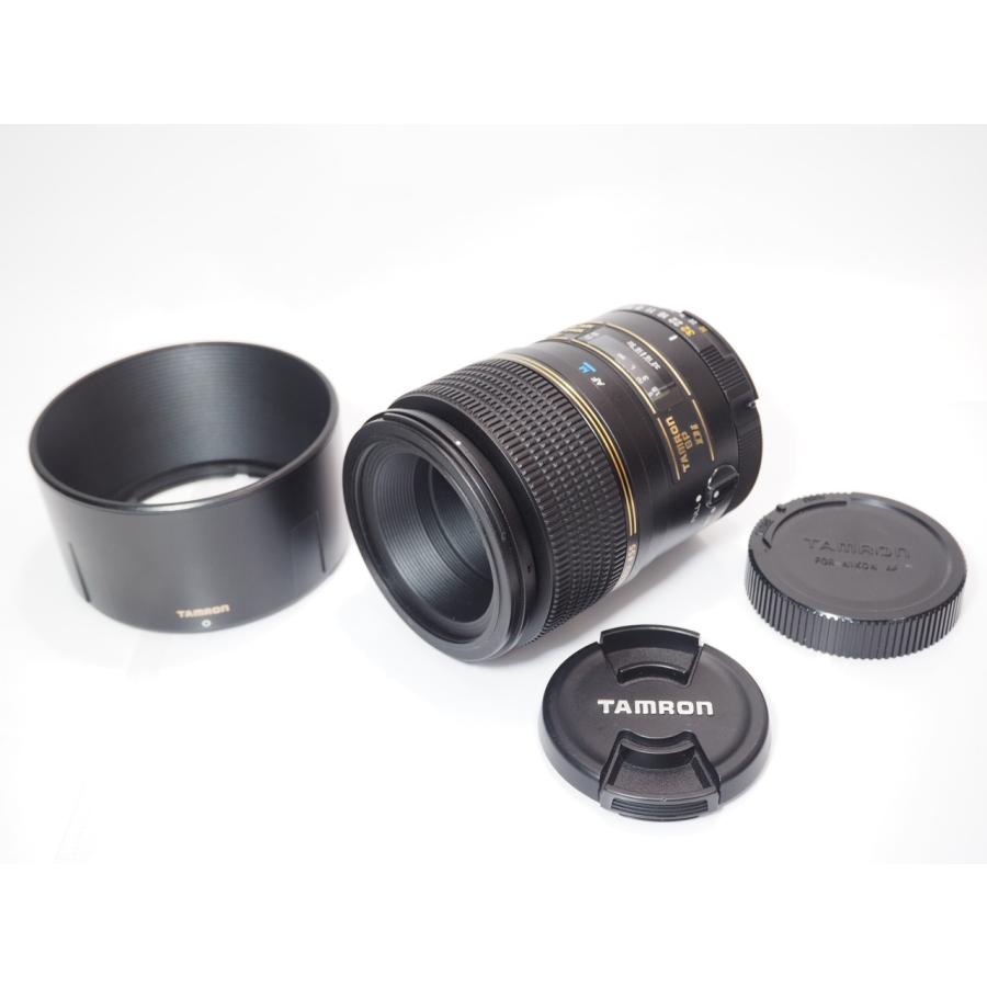 TAMRON SP AF 90mm F2.8 Di MACRO 272E Nikon Fマウント用 レンズ 純正フード付 タムロン [管TM5877] : カメラの多成堂 - 通販 ...