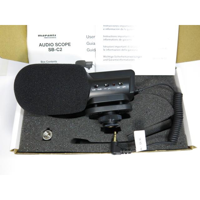中古品 作動確認済 】marantz AUDIO SCOPE SB-C2 マランツプロ ステレオコンデンサーマイク[管X154] : カメラの多成堂 - 通販 - Yahoo!ショッピング