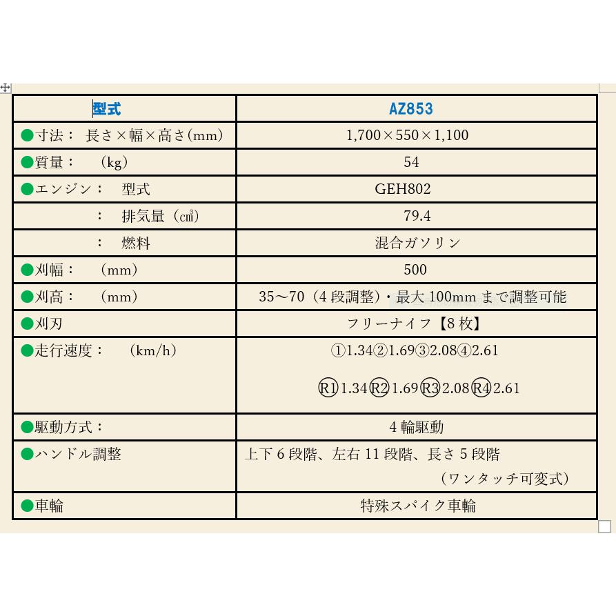 ヤマビコ 最後の1台 ≪オイル1L（定価2,310円）をプレゼント≫【共立 やまびこ 】自走斜面草刈機 AZ853（SP853同等品） スパイダーモアー 4サイクル エンジン : 田んぼや ...