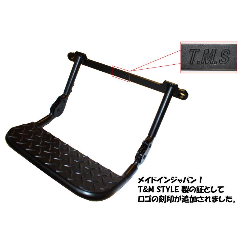 ハイエース レジアスエース 200系 S-GL1型~7型対応 助手席 折畳める フットレスト となりで足のせるやつ T&M STYLE :0000003:T&M STYLE Yahoo!店 ...