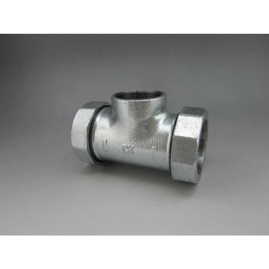 シーケー金属《MAHIRT40X15》MA-HI RT メッキ 40x1/2:HI-MA ジョイント ロック式 チーズ 枝部メ捻 異径∴CK ...