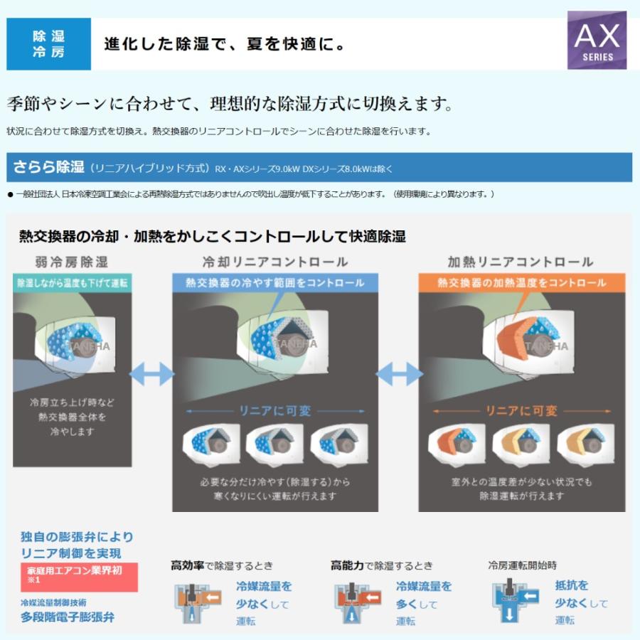 ダイキン ダイキン《S255ATAS-C・S255ATAS(C)》 (F255ATAS(C) + R255AAS) 8畳・R07 : ルームエアコン・冷暖・除湿・AXシリーズ・ : たね葉 ...