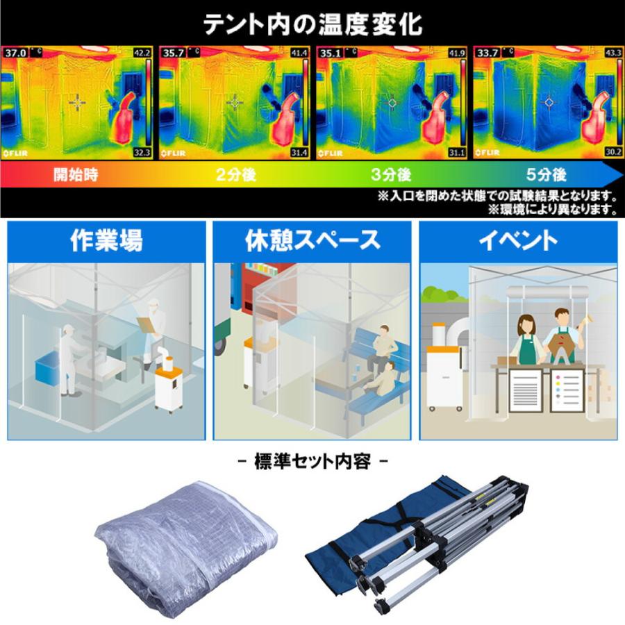 スイデン SS-TNT-1818-C:クーラーテント 1.8m×1.8m suiden∴ : たね葉 Yahoo!店 - 通販 - Yahoo!ショッピング