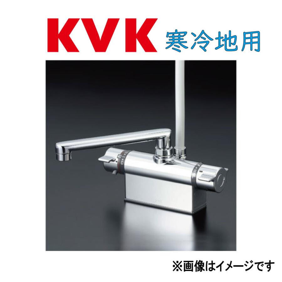 KVK cデッキ形サーモスタット式シャワー(取付ピッチ100mm):KF 801 ZT∴∴ : たね葉 Yahoo!店 - 通販 - Yahoo!ショッピング