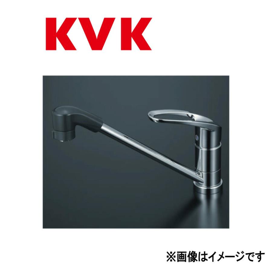 KVK 流し台用ワンレバー式シャワー付混合栓:KM 5011 TF∴∴ : たね葉 Yahoo!店 - 通販 - Yahoo!ショッピング