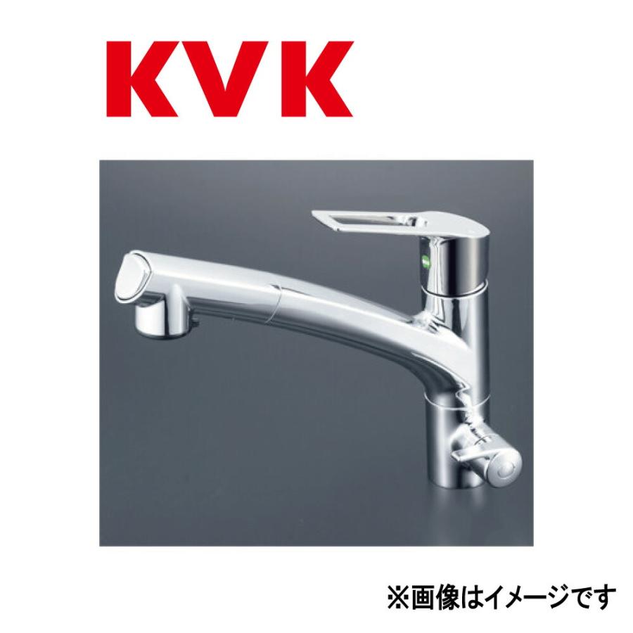 KVK 浄水器専用ワンレバー式シャワー付混合栓(eレバー):KM 5061 NEC∴∴ : たね葉 Yahoo!店 - 通販 - Yahoo!ショッピング