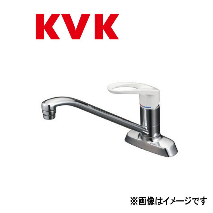 KVK 流し台用ワンレバー式混合栓+200mmパイプ:KM 5081 R20∴∴ : たね葉 Yahoo!店 - 通販 - Yahoo!ショッピング