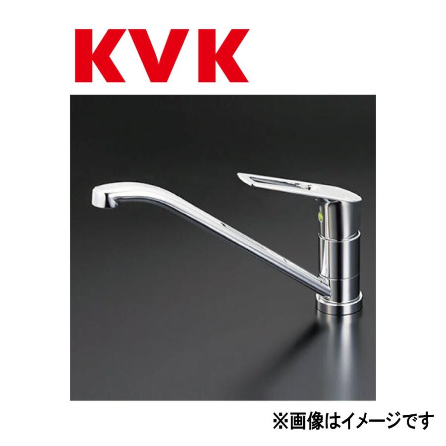 KVK 流し台用ワンレバー式混合栓(コインスロット・eレバー):KM 5211 TEC∴∴ : たね葉 Yahoo!店 - 通販 - Yahoo!ショッピング