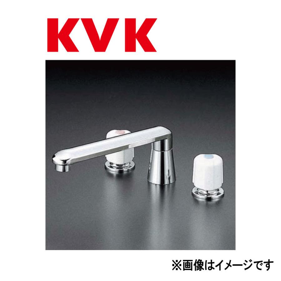 KVK デッキ形サーモスタット式混合栓(ユニオン接続):KM 82∴∴ : たね葉 Yahoo!店 - 通販 - Yahoo!ショッピング