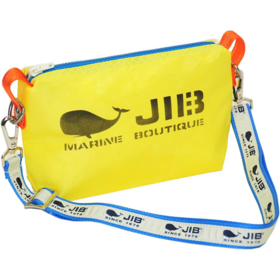 JIB PODSS53 SB25MG34 JIB セット販売 ドキュメントポーチSS イエロー×ブルーファスナー ＋ 25mm幅ロゴショルダーベルト : タニダWEBショップ - 通販 ...