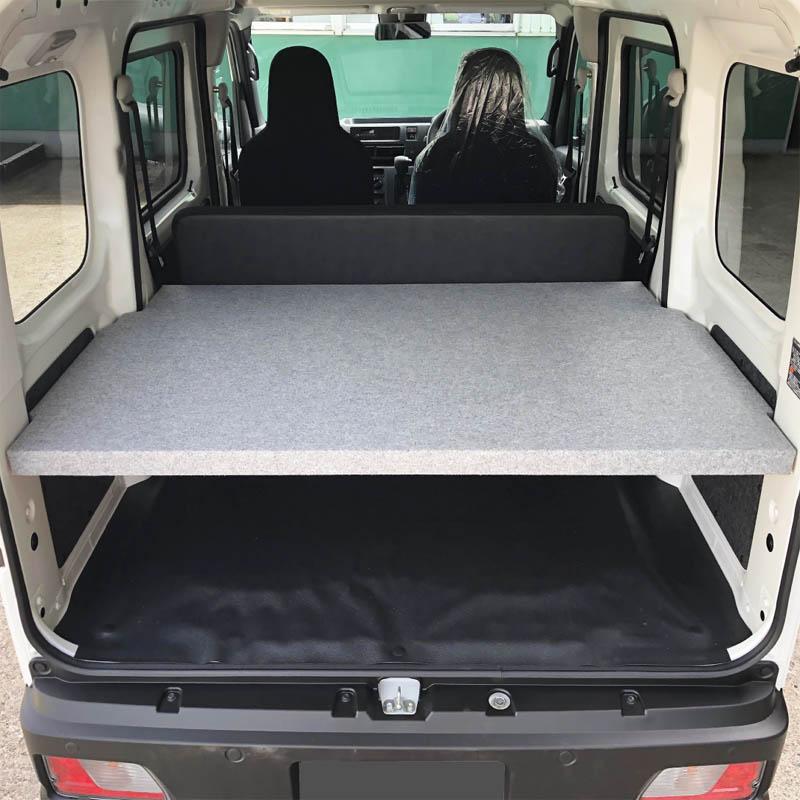 ダイハツ ハイゼットカーゴ S700 棚板 キット カーペットタイプ 荷室 収納 棚 カスタム ラック トレイ アクセサリー パーツ ラゲッジ 簡単 取付け 内装 ボード : hjti-c-y ...