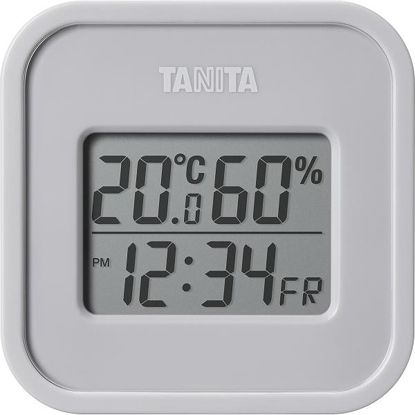 TANITA デジタル温湿度計 TT-588 ウォームグレー : タニタオンラインショップYahoo!店 - 通販 - Yahoo!ショッピング