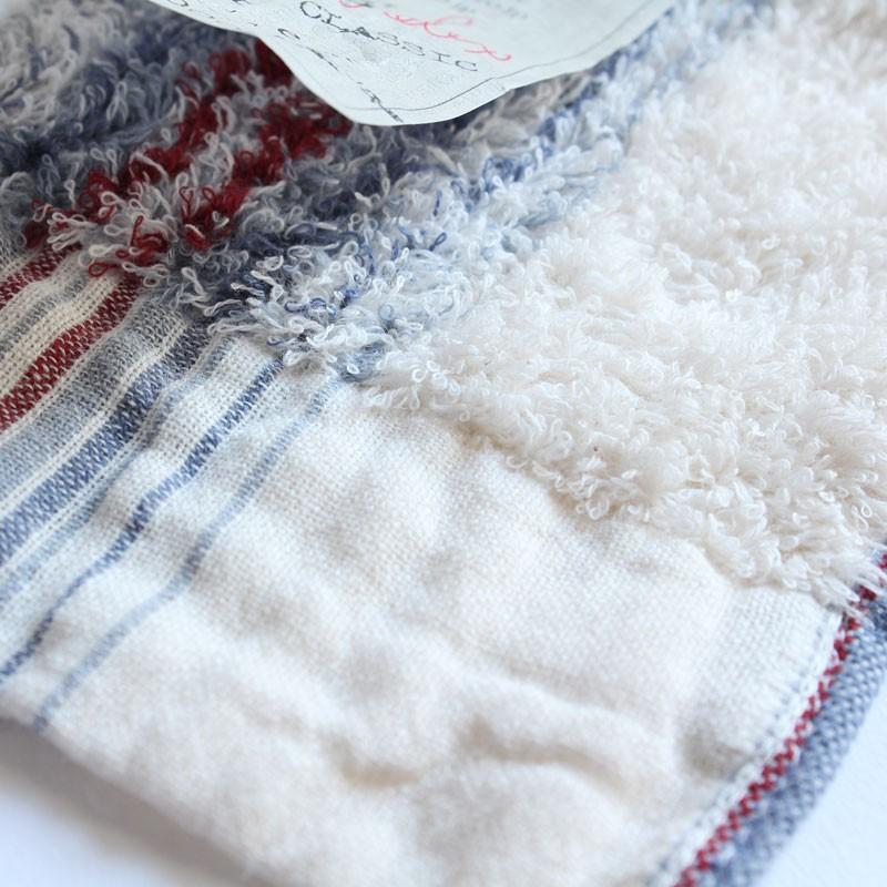 今治タオル コンテックス 40ストライプ Imabari Towel Kontex 40 Stripe ゲストタオル アイボリー :fstripe-101:Tanokichi Towel ...