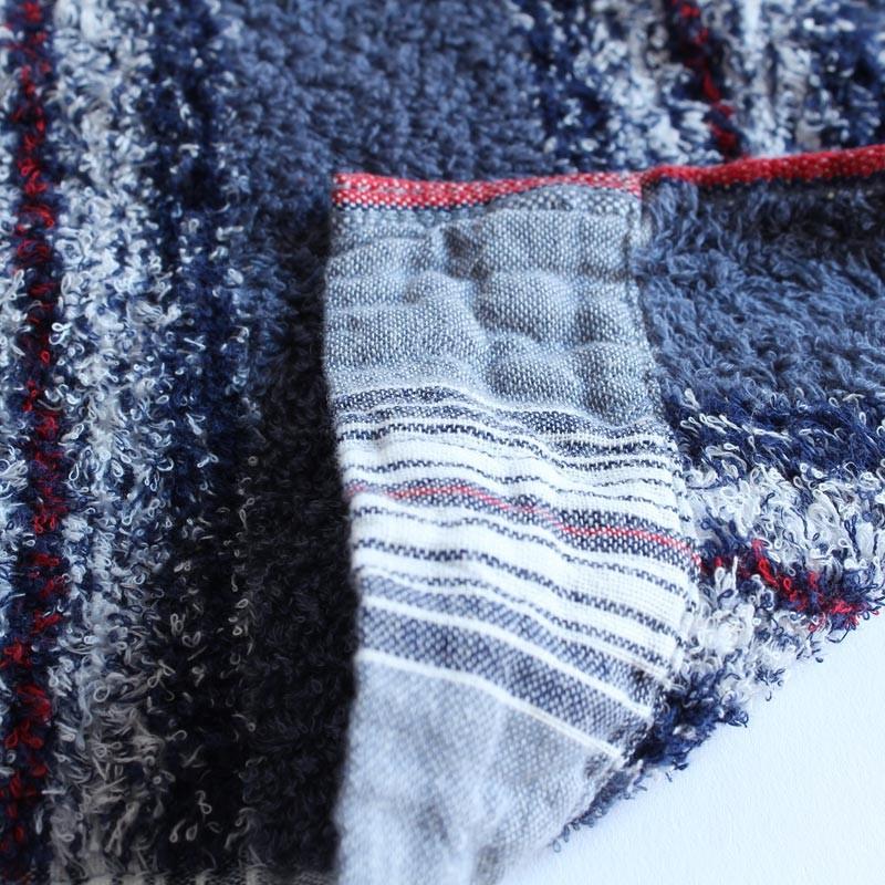 今治タオル コンテックス 40ストライプ Imabari Towel Kontex 40 Stripe ゲストタオル ネイビー : fstripe-102 : Tanokichi Towel ...