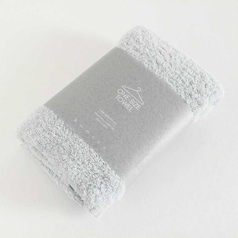 今治タオル コンテックス ワンサイズタオル Imabari Towel Kontex ONE SIZE TOWEL ブルーグレー : Tanokichi Towel Service - 通販 ...