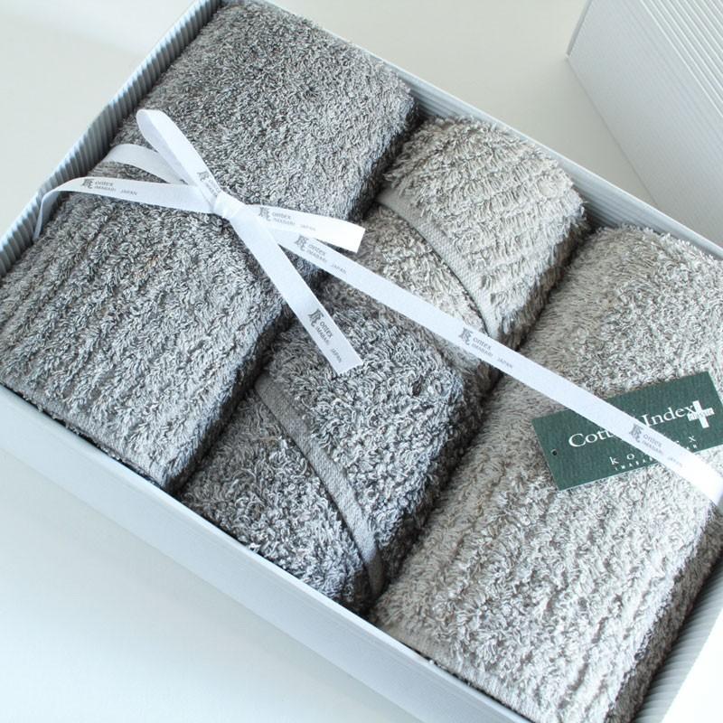今治タオル（imabari towel） コンテックス ヴィータ ギフトセット Imabari Towel Kontex Vita GiftSet フェイスタオル2枚xゲストタオル2枚 ...