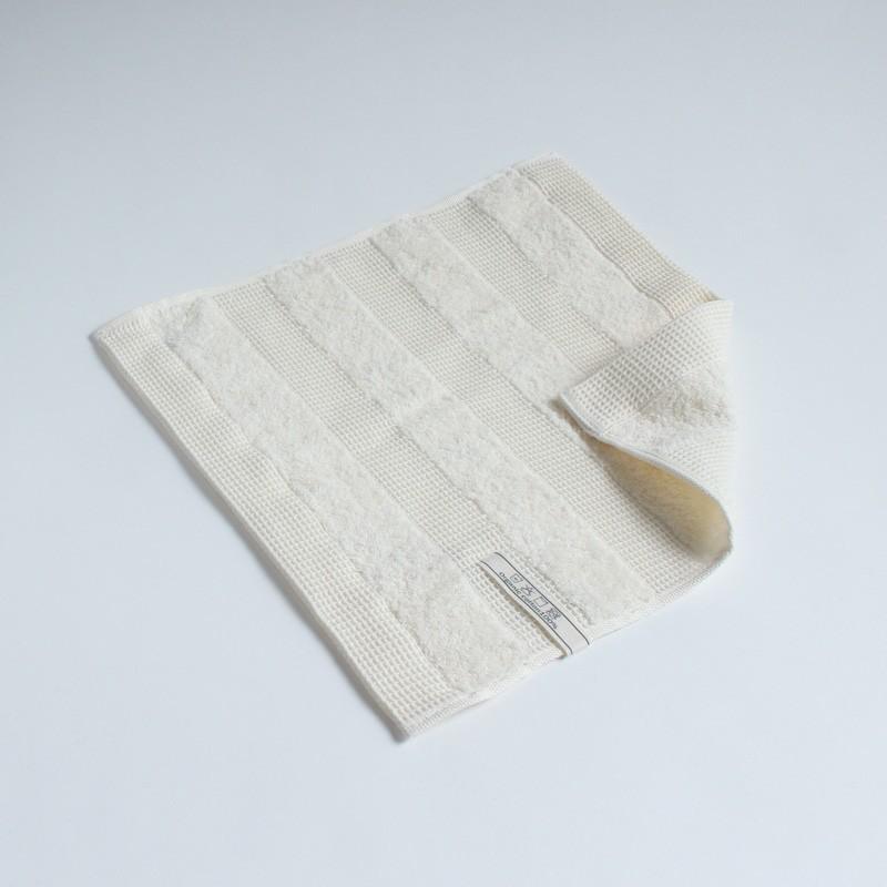 今治タオル コンテックス ワッフルボーダー Imabari Towel Kontex Waffle Border ゲストタオル ベージュ : wborder-102 : Tanokichi ...