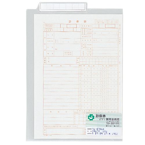 ライオン事務器 カルテフォルダー クリアーホルダータイプ A4 KF−1M−50P 1パック（50冊） （お取寄せ品） :1115958:ぱーそなるたのめーる - 通販 - Yahoo!ショッピング