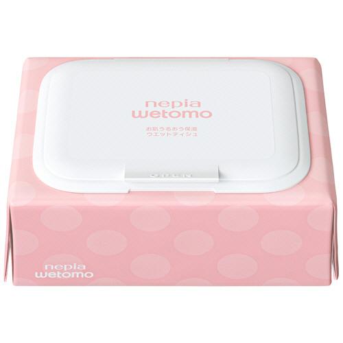 ネピア wetomo お肌うるおう保湿ウエットティシュ 1パック（46枚） 王子ネピア : 1616949 : ぱーそなるたのめーる - 通販 - Yahoo!ショッピング