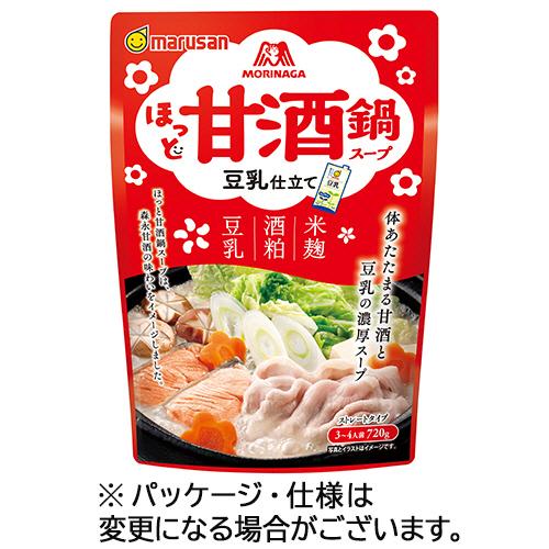 マルサンアイ ほっと甘酒鍋スープ 豆乳仕立て 720g（3〜4人前） : 1656648 : ぱーそなるたのめーる - 通販 - Yahoo!ショッピング
