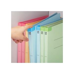 KOKUYO コクヨ フラットファイルK2（背補強タイプ） A4タテ 青 K2フ−BR10BX10 1パック（10冊） : ぱーそなるたのめーる - 通販 - Yahoo!ショッピング