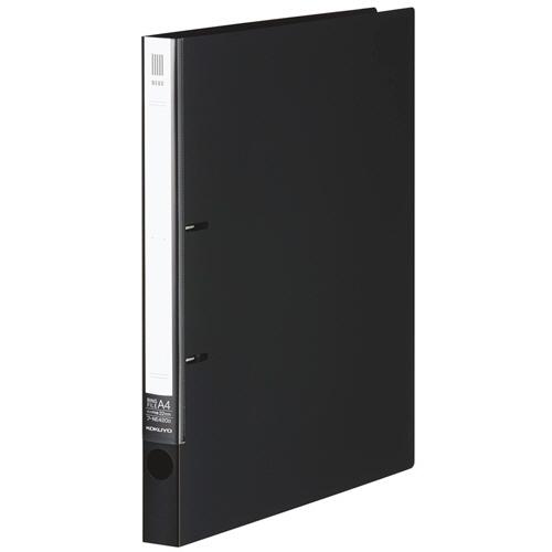 KOKUYO コクヨ リングファイル（NEOS） A4タテ 2穴 180枚収容 リング内径22mm 背幅27mm ブラック フ−NE420ND 1冊 : ぱーそなるたのめーる - 通販 ...