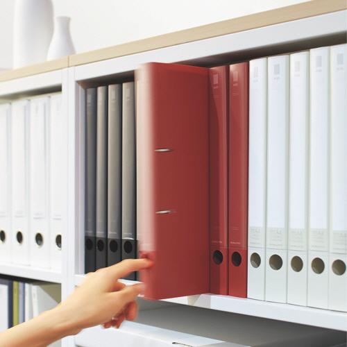 KOKUYO コクヨ リングファイル（NEOS） A4タテ 2穴 180枚収容 リング内径22mm 背幅27mm ブラック フ−NE420ND 1冊 : ぱーそなるたのめーる - 通販 ...