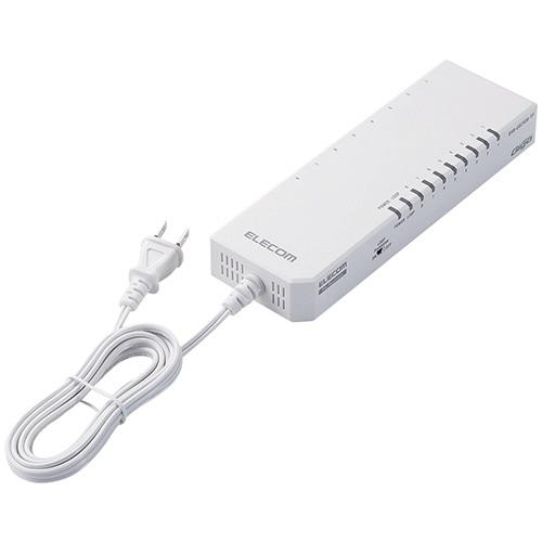 法人向け1000BASE−T対応TAP型スイッチングハブ 8ポート プラスチック筐体 ホワイト RoHS指令準拠 EHB−UG2A08−TP ...