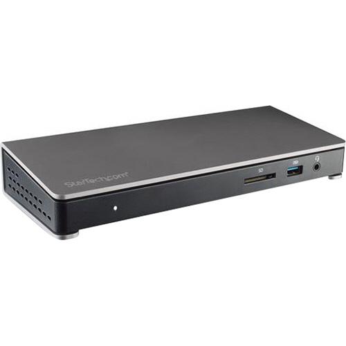 StarTech.com Thunderbolt 3 ドッキングステーション SDカードリーダー搭載 デュアル4K対応 85W USB給電 TB3DOCK2DPPD : ぱーそなるたのめーる ...