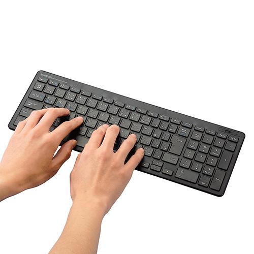 ELECOM エレコム Bluetooth薄型コンパクトキーボード ホワイト TK−FBP101WH （お取寄せ品） : ぱーそなるたのめーる ...