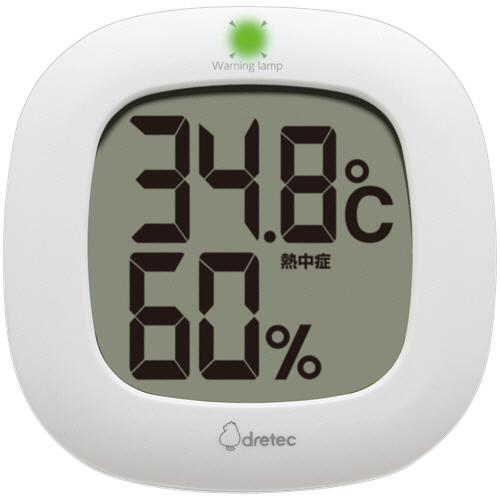 ドリテック ドリテック デジタル温湿度計 ルミール ホワイト O−423WT （お取寄せ品） : ぱーそなるたのめーる - 通販 - Yahoo!ショッピング